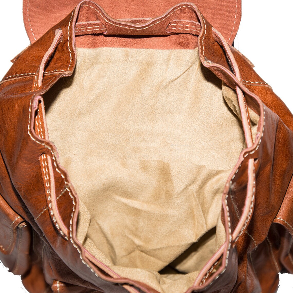 Vintage Style Burnt Orange Backpack - Etsy