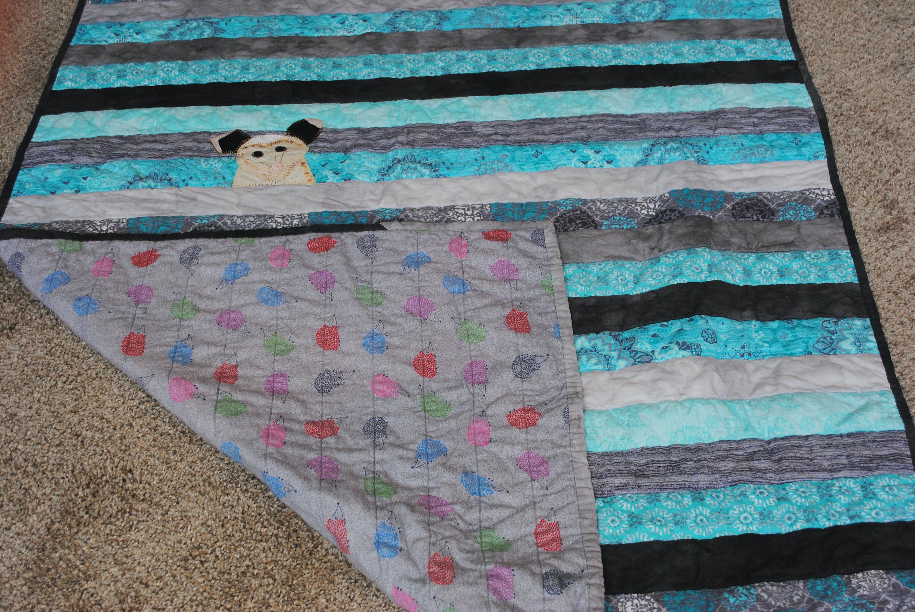 Handmade Baby Blanket Possum Quilt Gender Neutral Gifts - Etsy