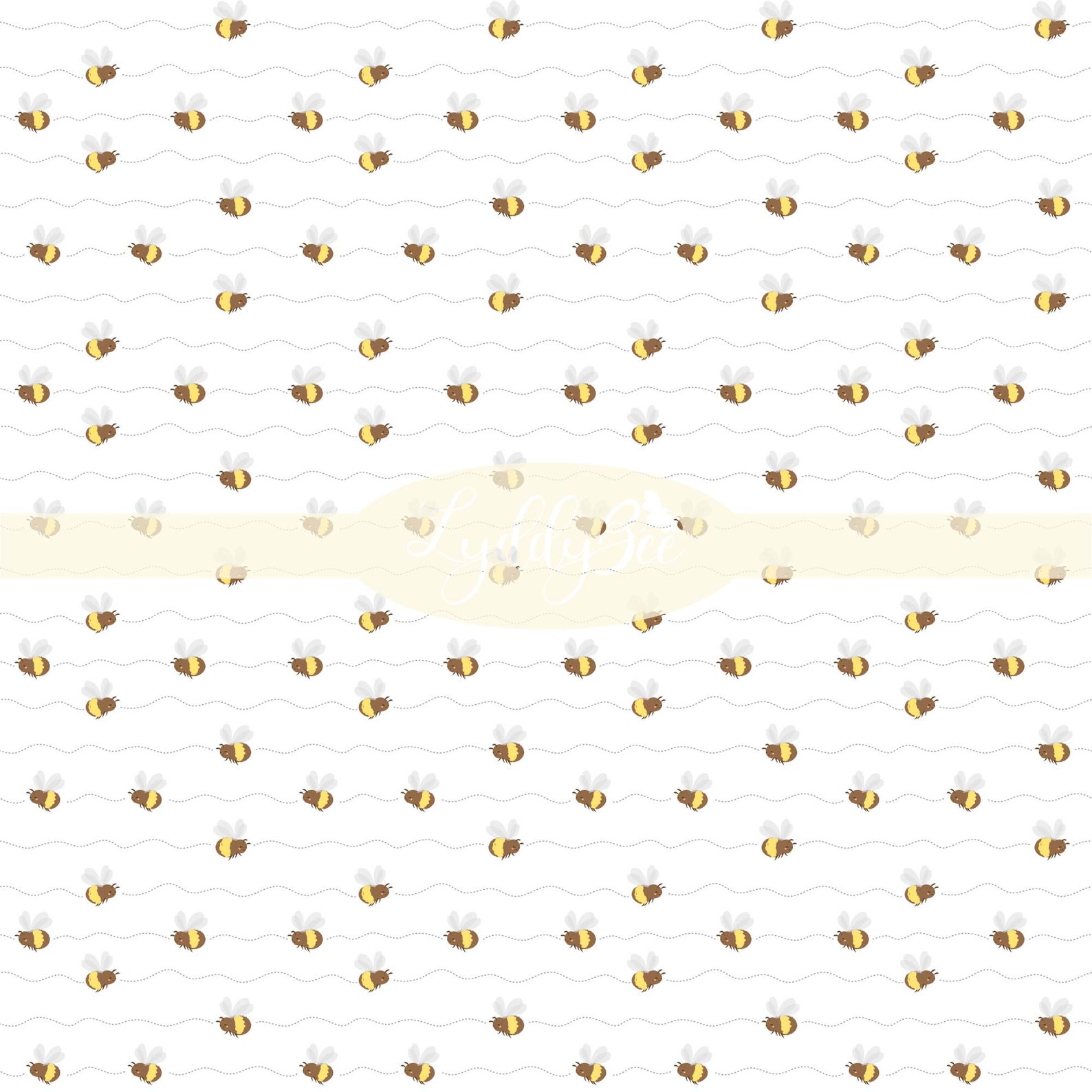 Busy Bees Digital Seamless Pattern Collection | 5 Pack | Digital Papers ...