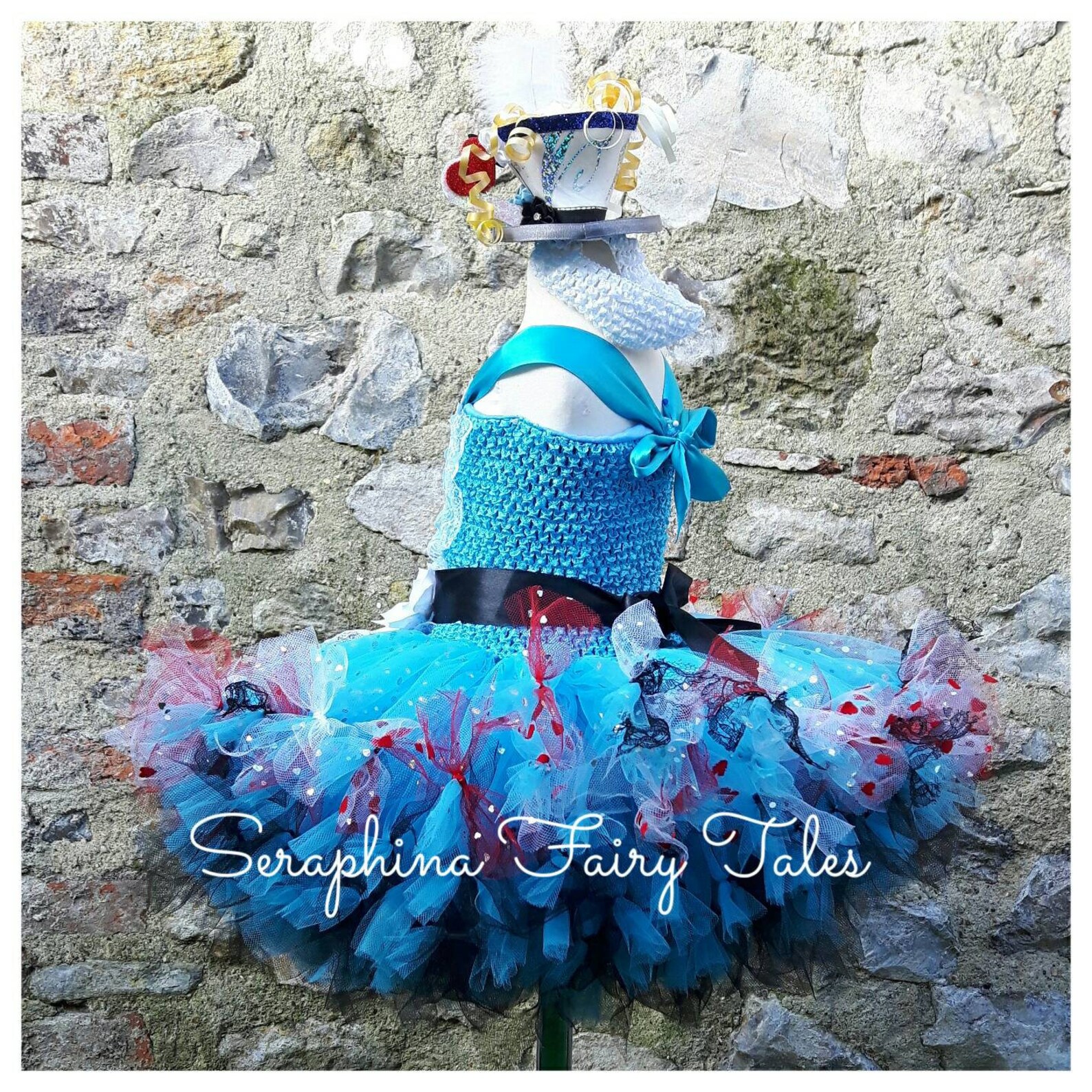 Girls Alice Dress up Deluxe Costume.lined Blue Petti-tied With - Etsy