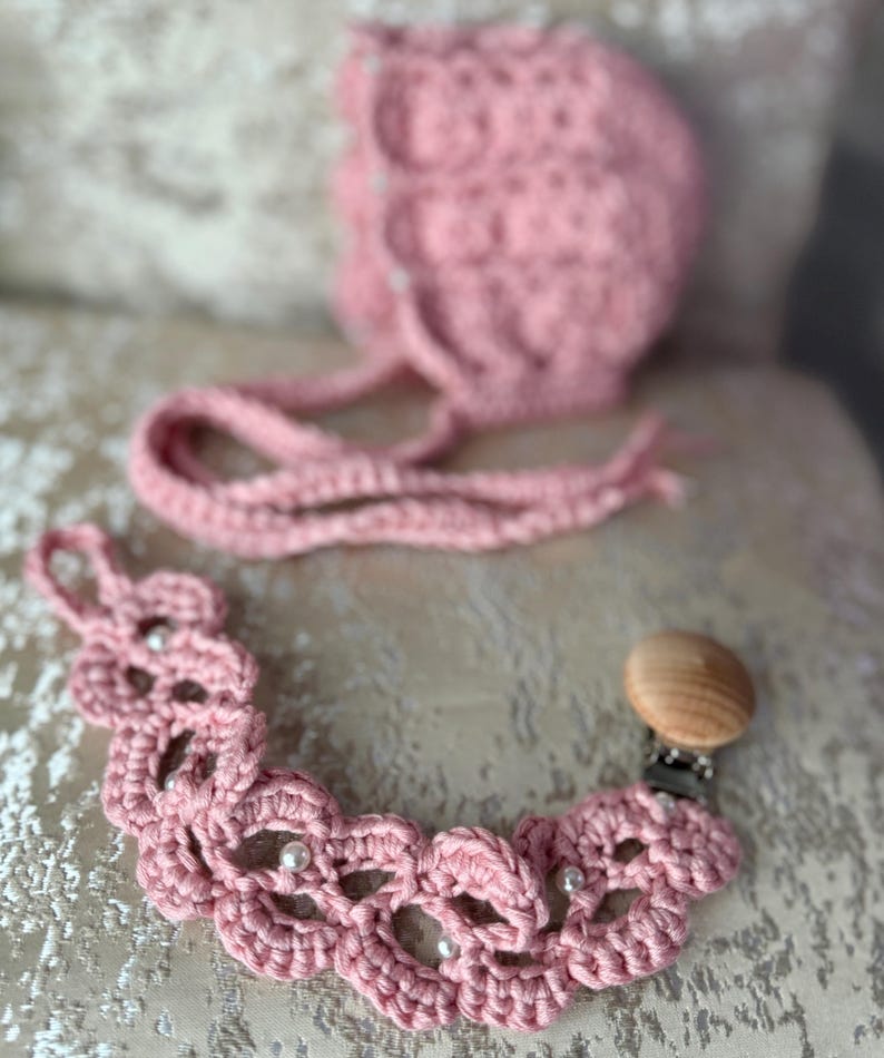 Precious Princess Newborn Crochet Gift Bet - Bonnet, Ballet Slippers ...