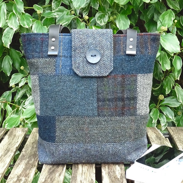 Tweed Patchwork - Etsy UK