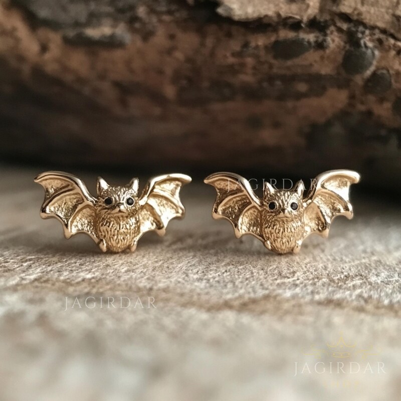 Bat Earring - Etsy