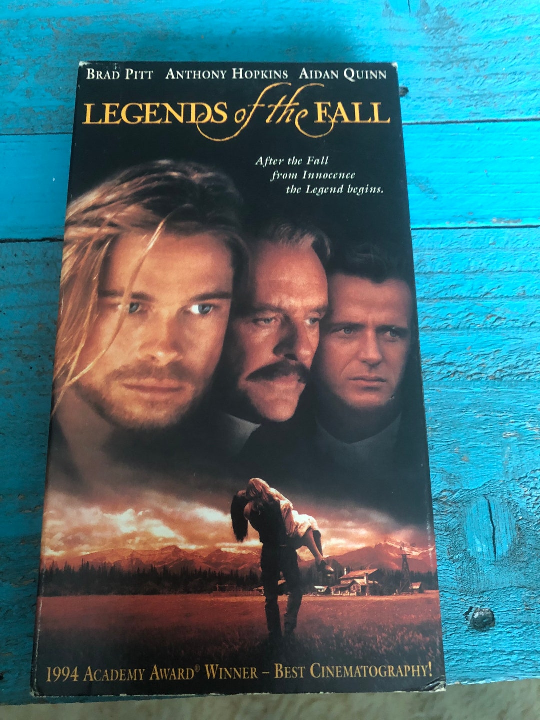 Legends of the Fall VHS Movie Starring Brad Pitt, Anthony Hopkins, and ...