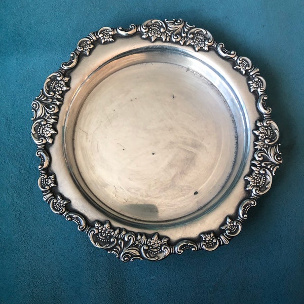 Baroque Wallace Silver Tray - Etsy