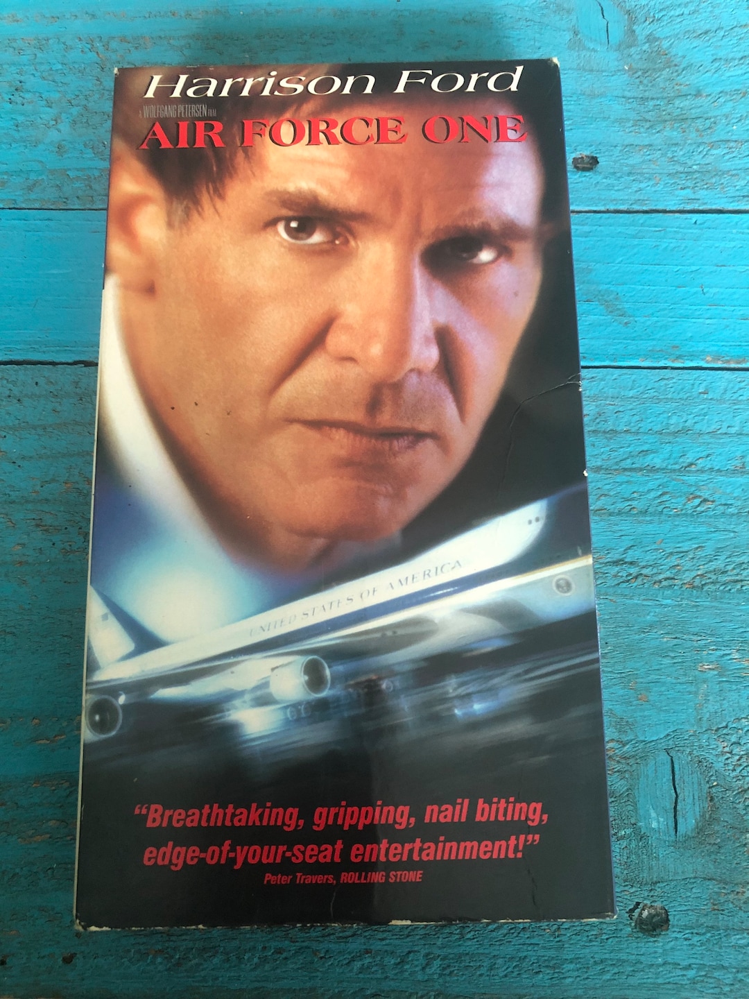 Air Force One VHS Action/thriller Movie Starring Harrison Ford - Etsy