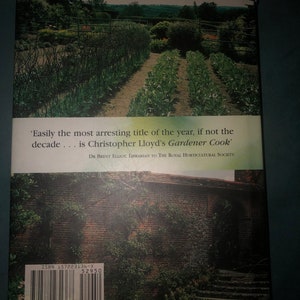Christopher Lloyd Gardener Cook Hardcover 255 Pages - Etsy