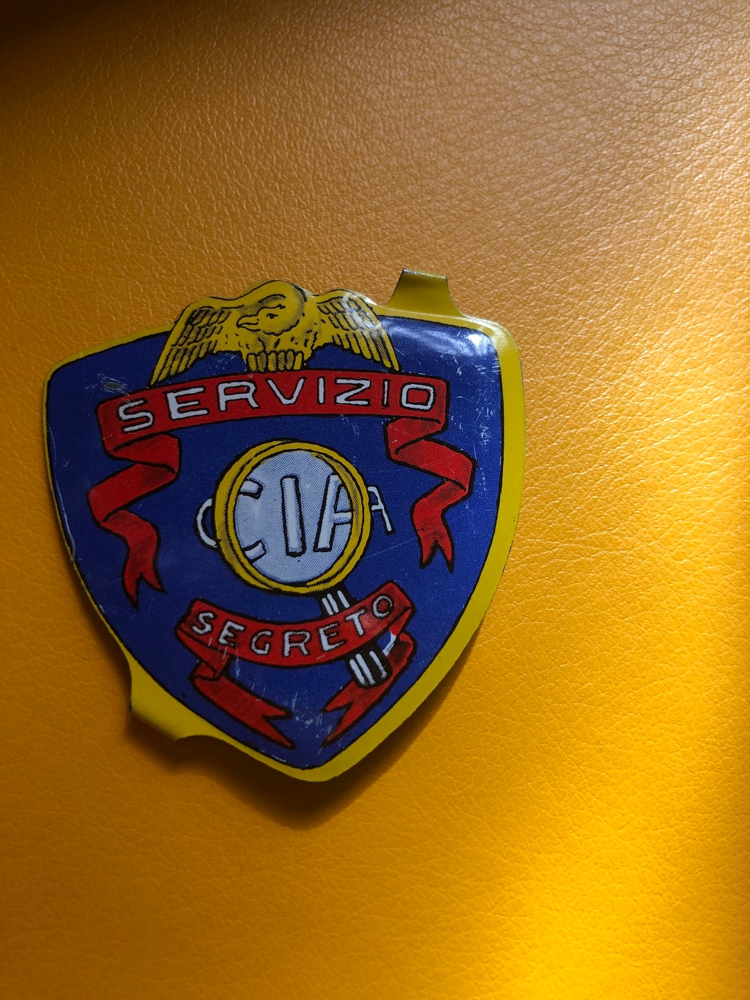 Rare Servizio CIA Segreto Italian Secret Service Metal Toy Badge - Etsy