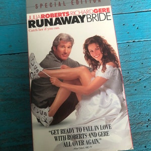 Runaway Bride VHS Movie Starring Julia Roberts and Richard Gere - Etsy