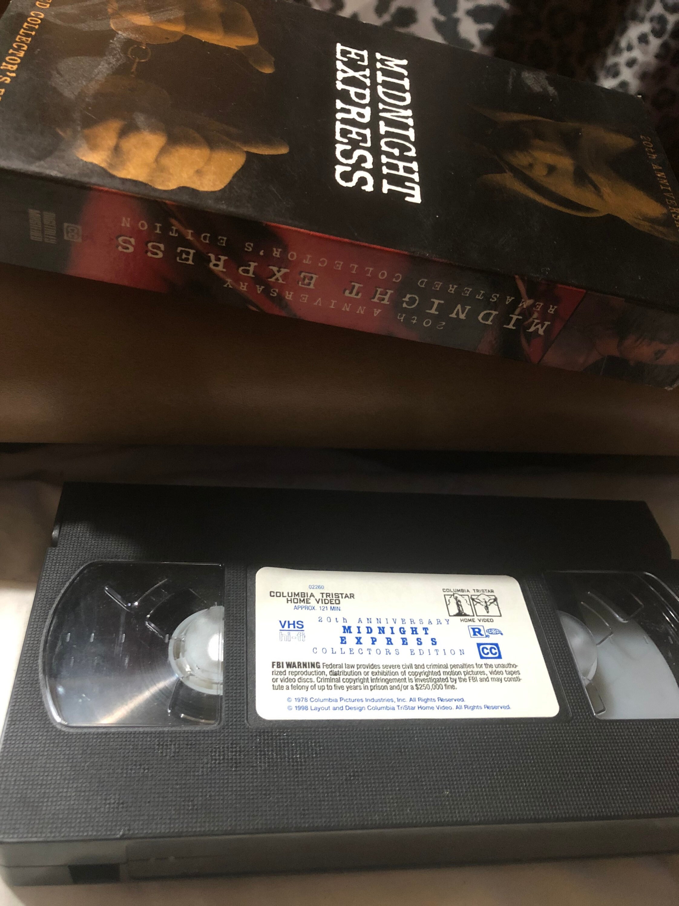 Midnight Express VHS Movie Remastered Collector’s Edition 122 Minutes ...