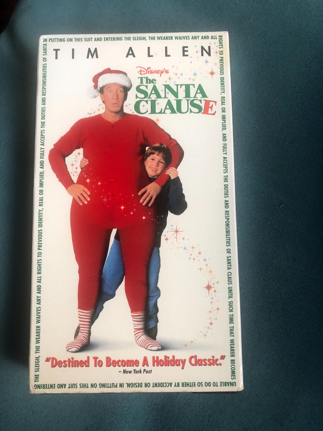 Disney’s the Santa Clause VHS Movie Starring Tim Allen - Etsy
