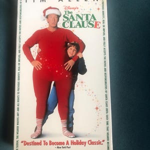 Disney’s the Santa Clause VHS Movie Starring Tim Allen - Etsy