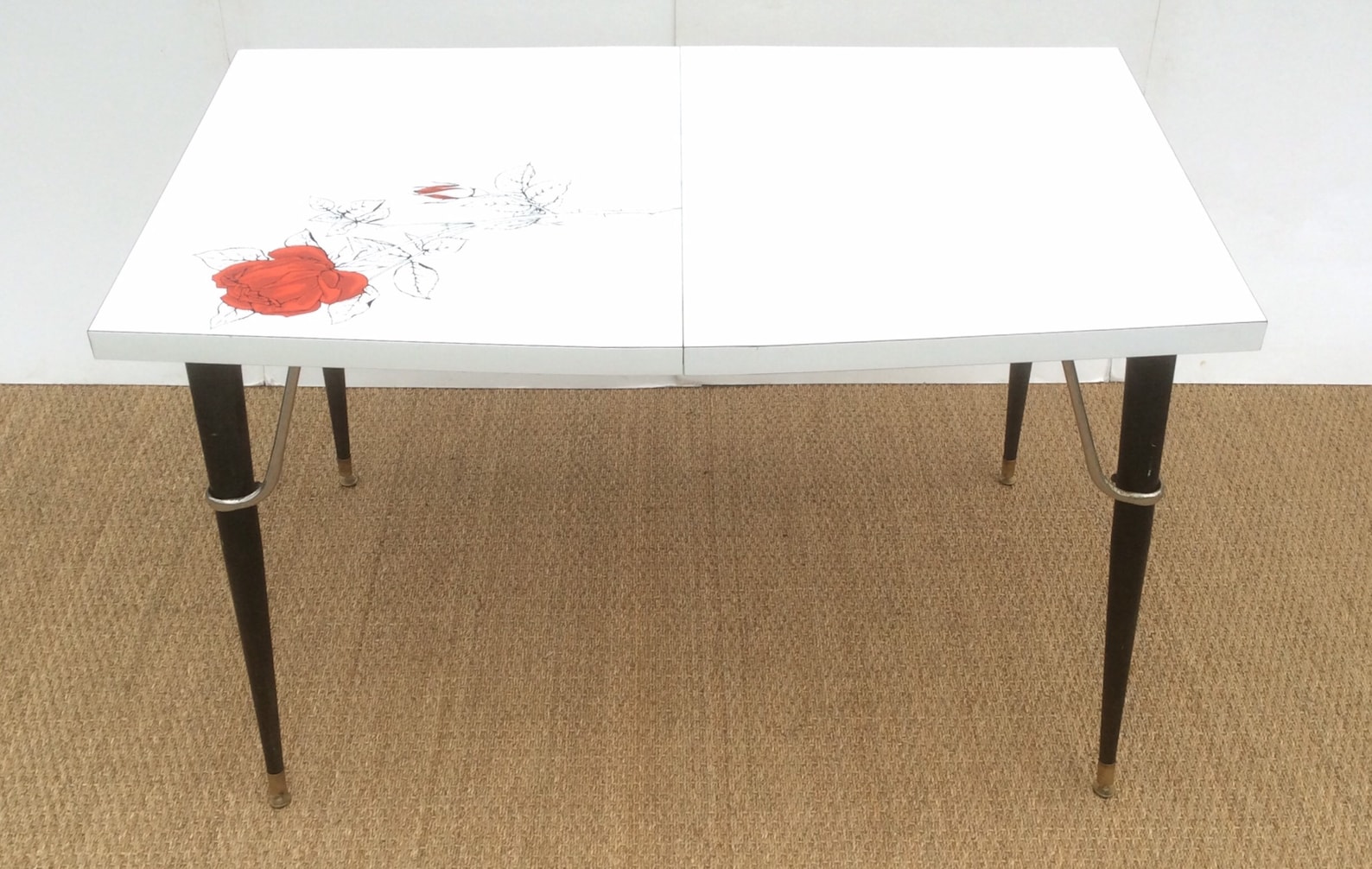 ITALIAN 1970,s Kitchen / Dining Table & 4 Chairs - Etsy