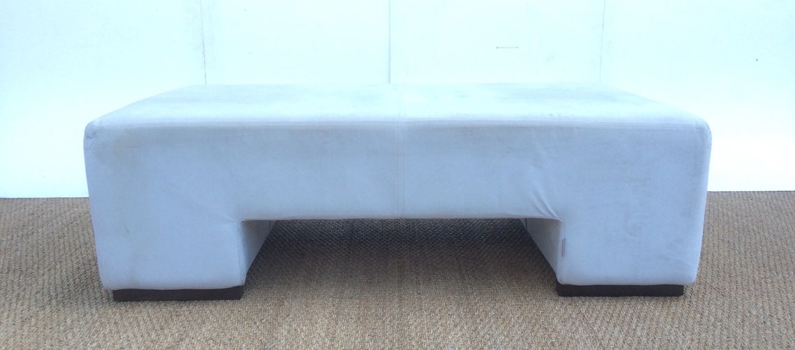 KELLY HOPPEN Oblong Ottoman / Stool - Etsy