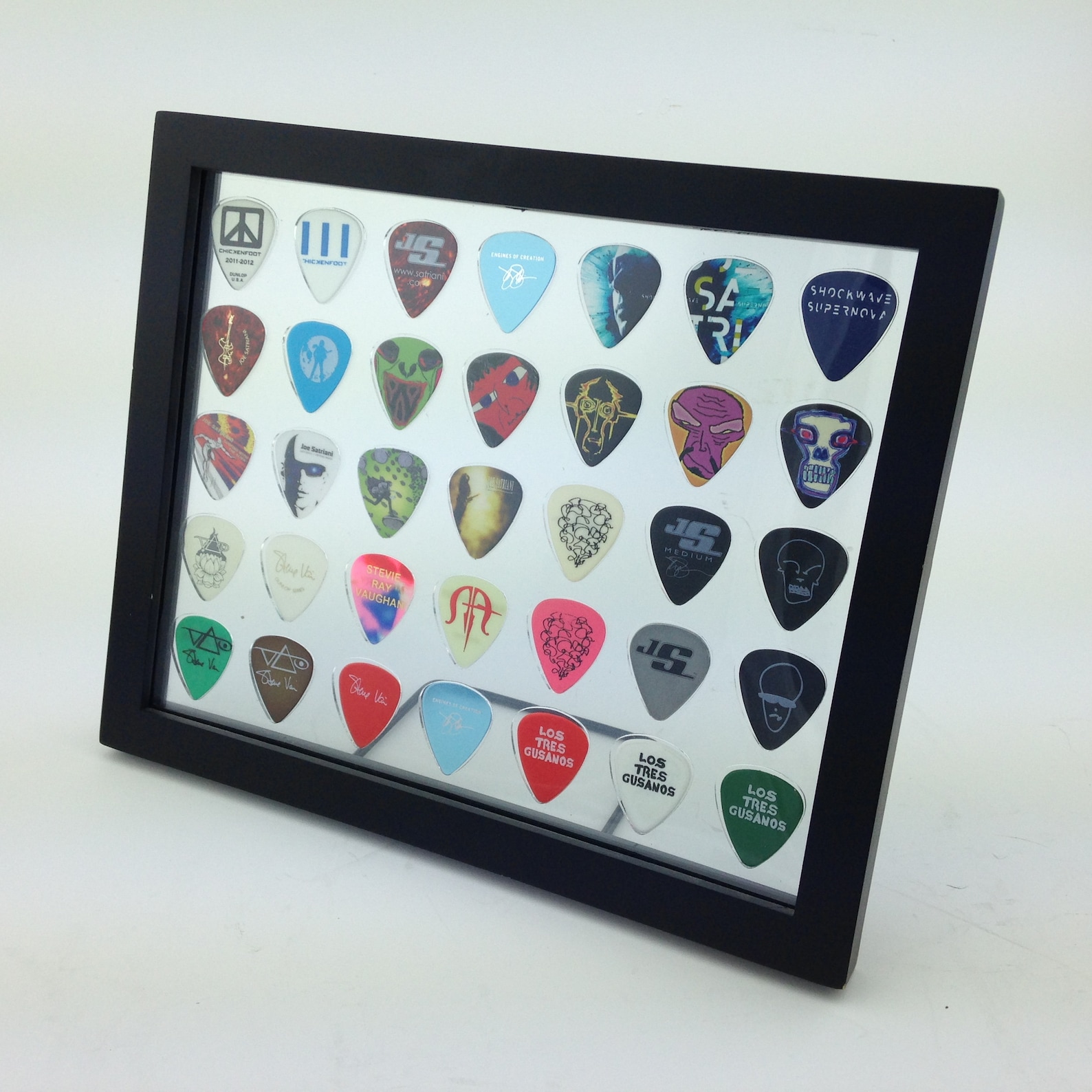 Guitar Pick Display Clear Holds 35 Guitar Picks 8 - Etsy
