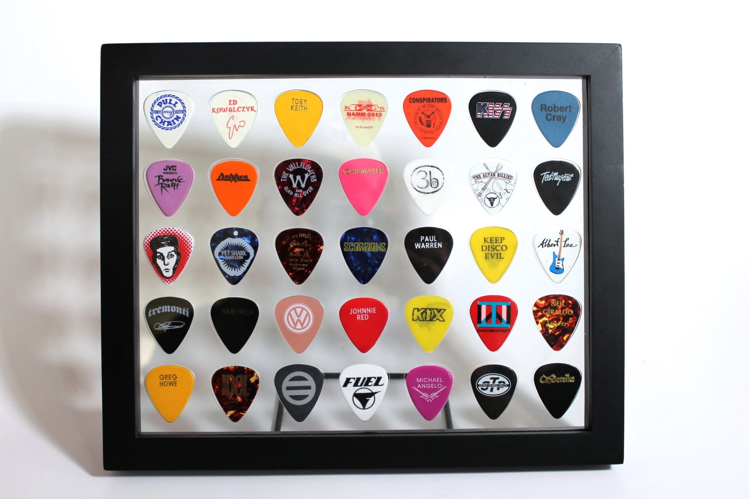 Guitar Pick Display Clear Holds 35 Guitar Picks 8 - Etsy Canada