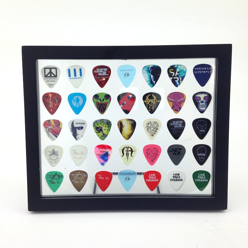 Guitar Pick Display Clear Holds 35 Guitar Picks 8 | Etsy