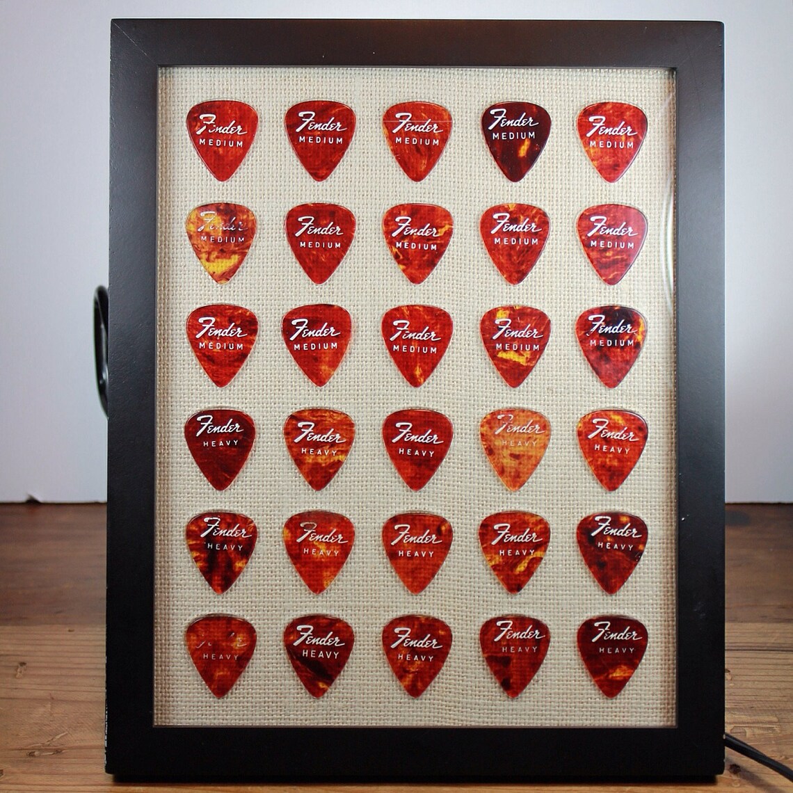 Guitar Pick Display Clear 8 X 10 Double Sided - Etsy