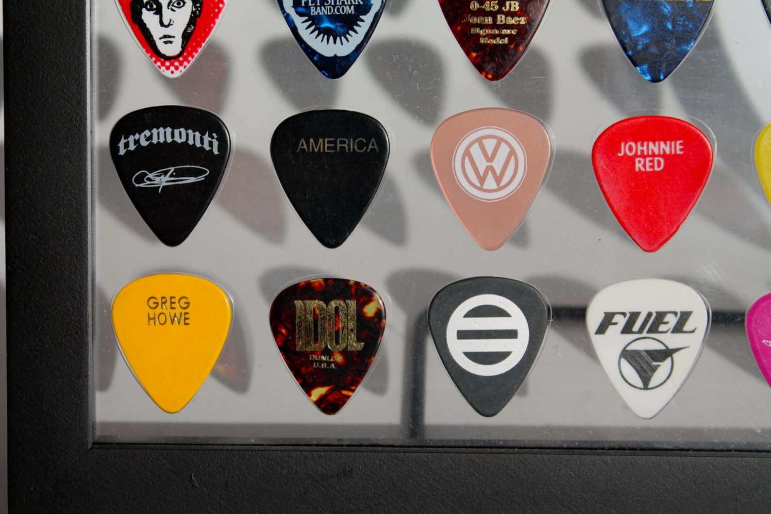 Guitar Pick Display Clear Holds 35 Guitar Picks 8 - Etsy