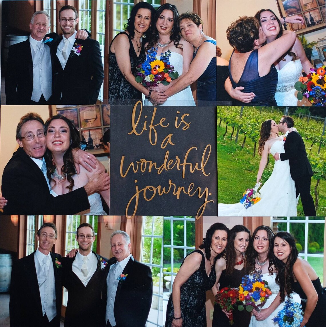 Custom Scrapbook/wedding Scrapbook/bridal Party Gift/parent - Etsy