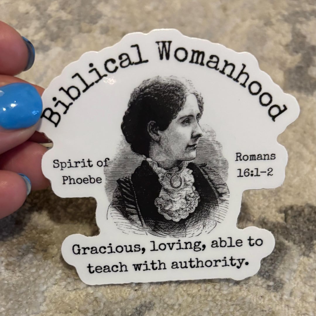 Biblical Womanhood Sticker - Phoebe - Etsy