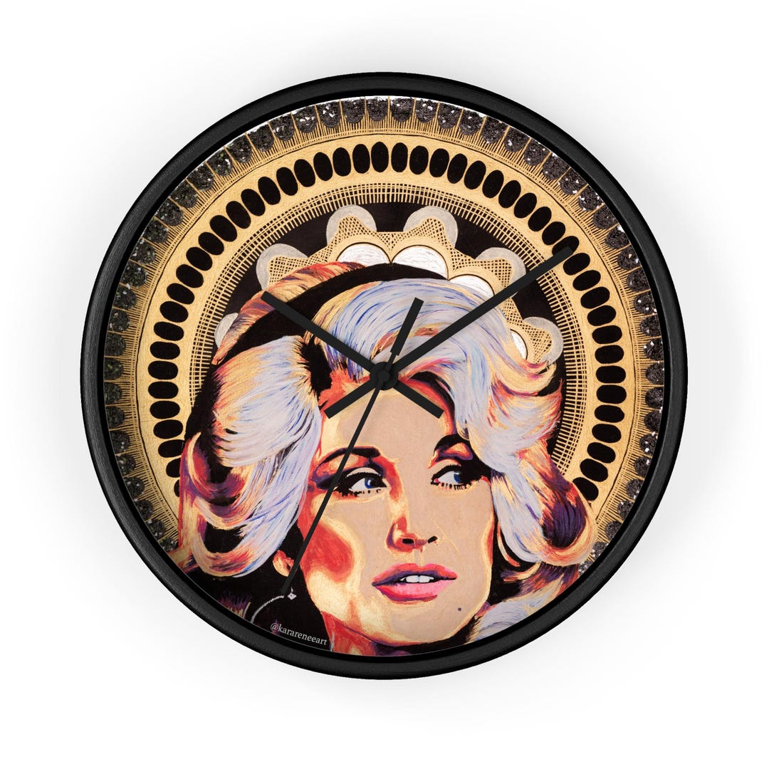 Dolly Parton Wall Clock - Etsy