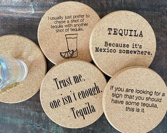 Funny Cork Coasters - Etsy