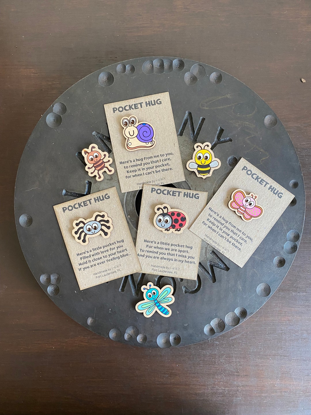 Pocket Hugs, Bug Hugs, Pocket Pal, Miss You Gift Love You Gift, Back to ...