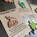 Pocket Hugs, Sloth, Frog, Fox, Pocket Token, Miss You Gift, Love You ...