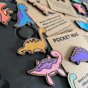 Pocket Hugs, Dino Hugs, Pocket Token, Miss You Gift, Love You Gift ...