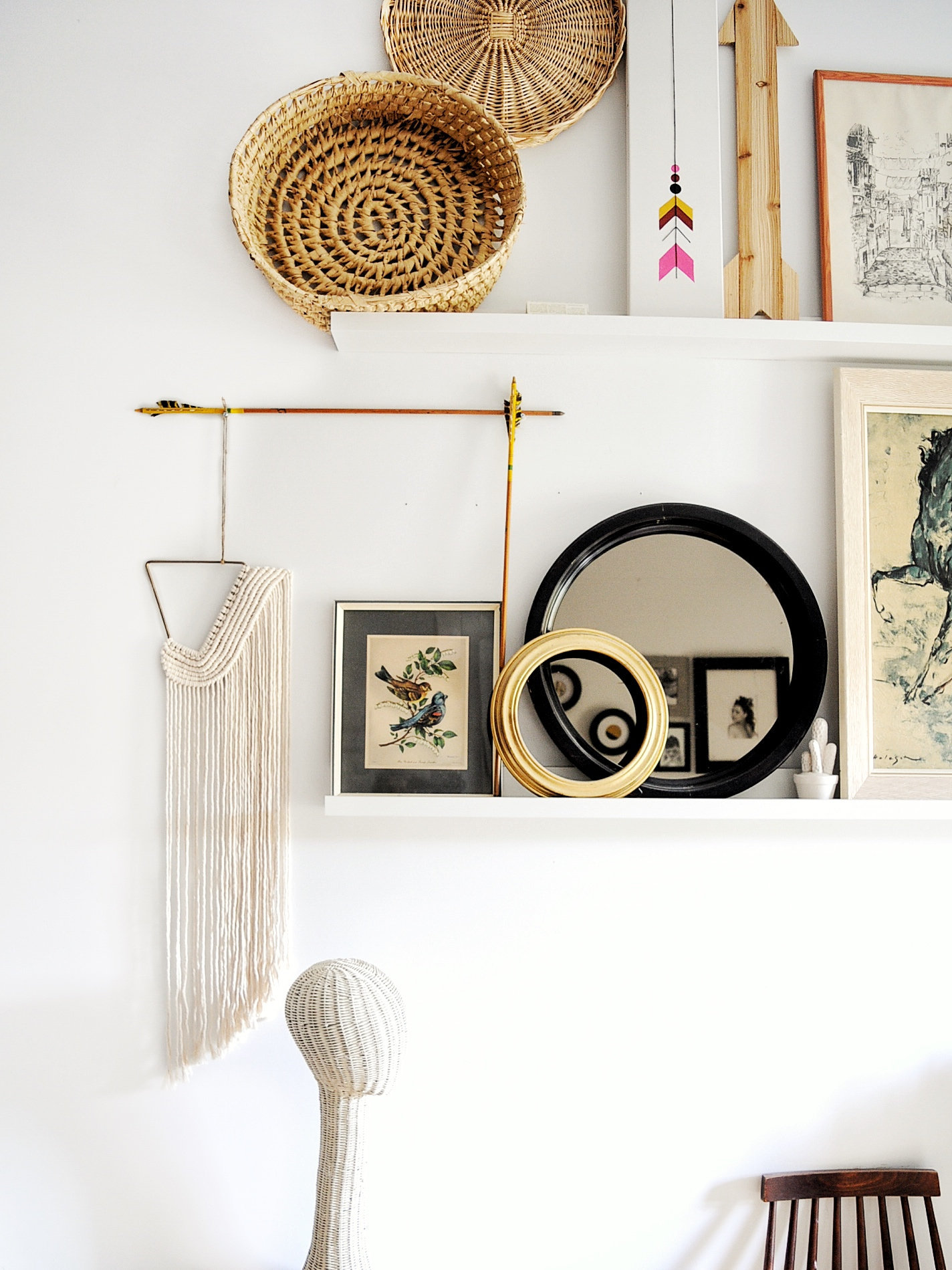 Macrame Wall Hanging| Modern Fibre Tapestry| Woven Wall Art| Geometric ...