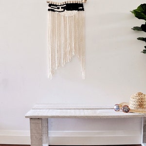 Macrame Wall Hanging| Modern Fibre Tapestry| Woven Wall Art| Geometric ...