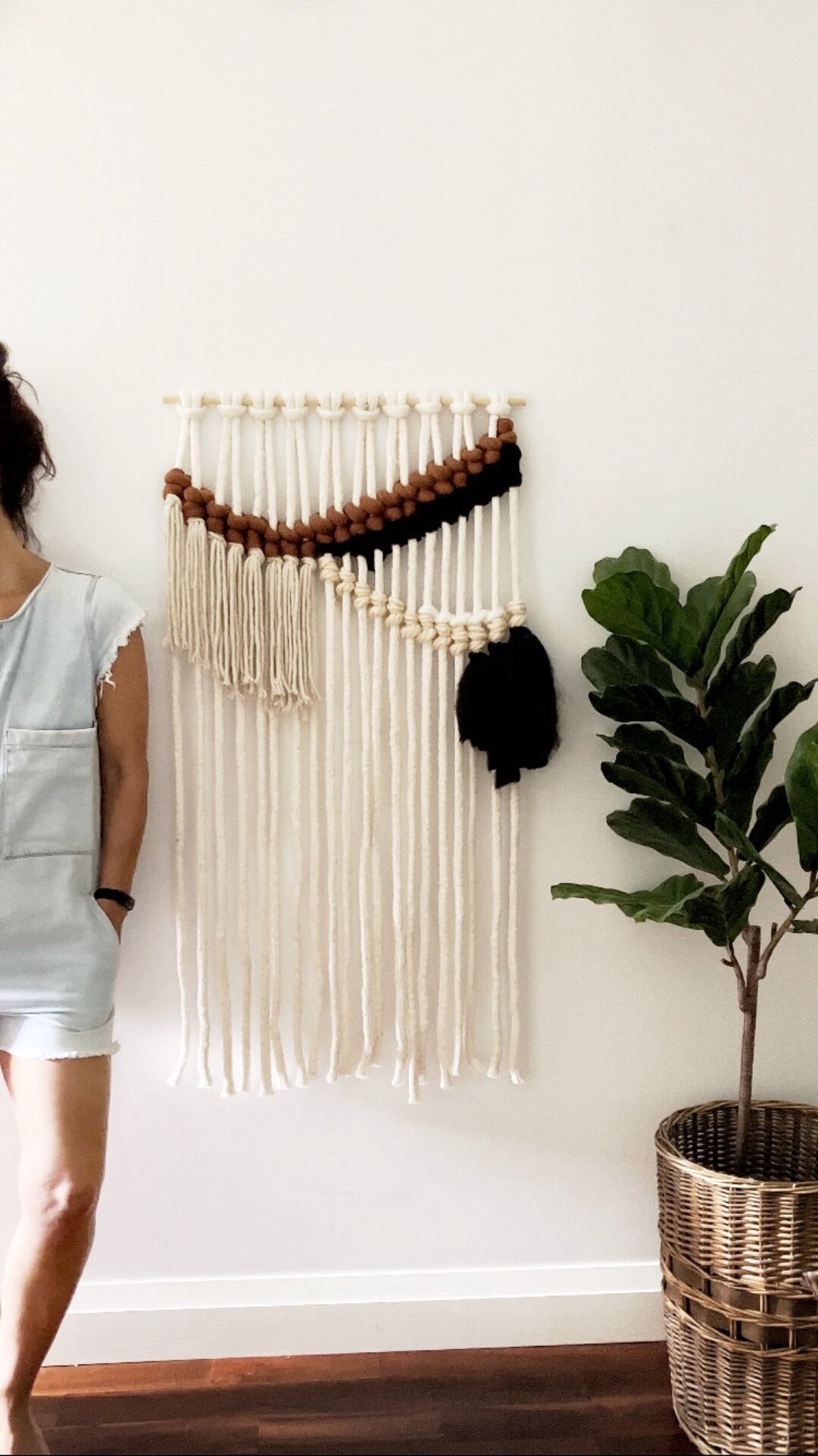 Weaving| Wall Hanging| Modern Fibre Tapestry| Woven Wall Art ...