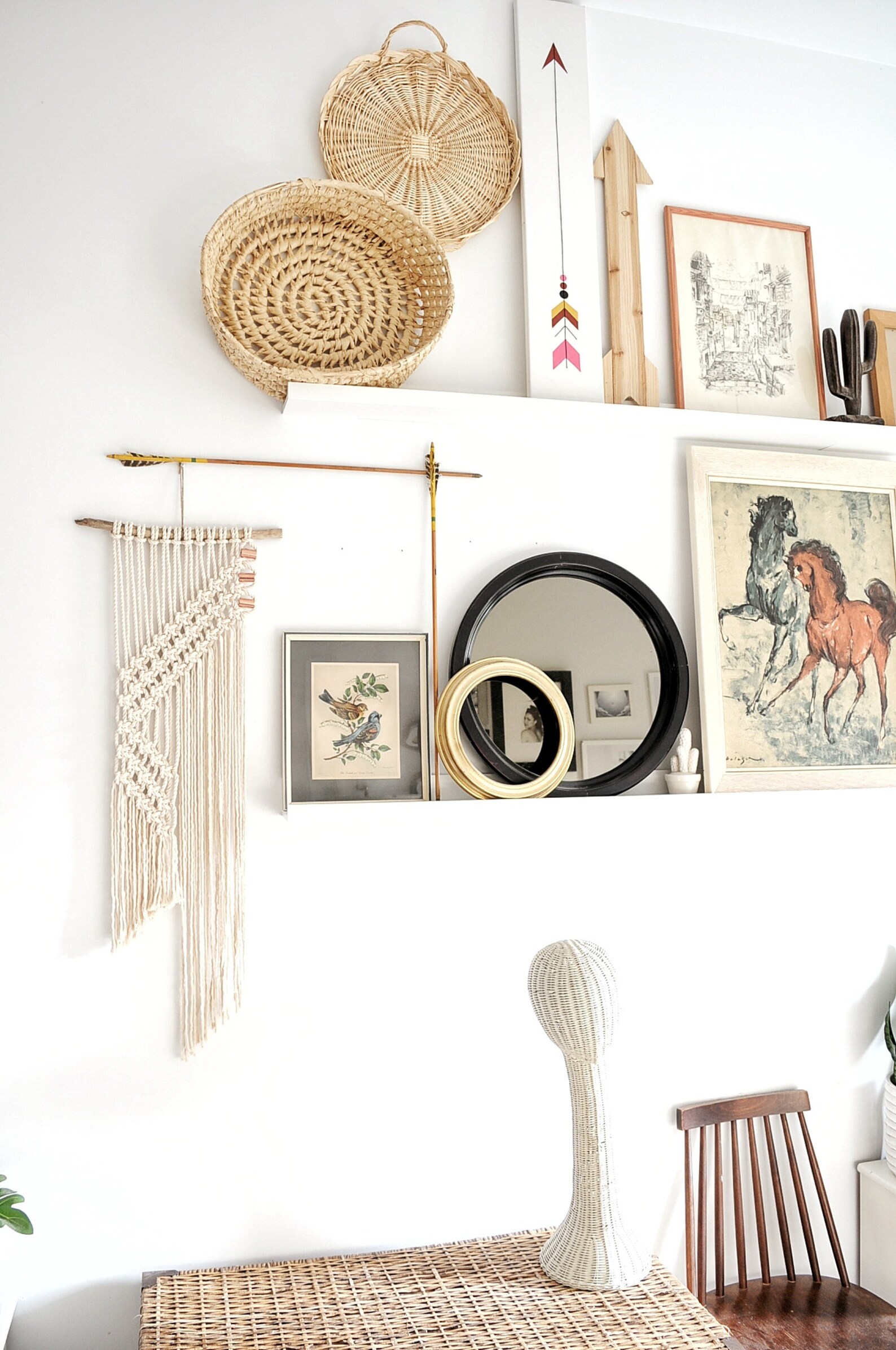 Macrame Wall Hanging| Modern Fibre Tapestry| Woven Wall Art| Geometric ...