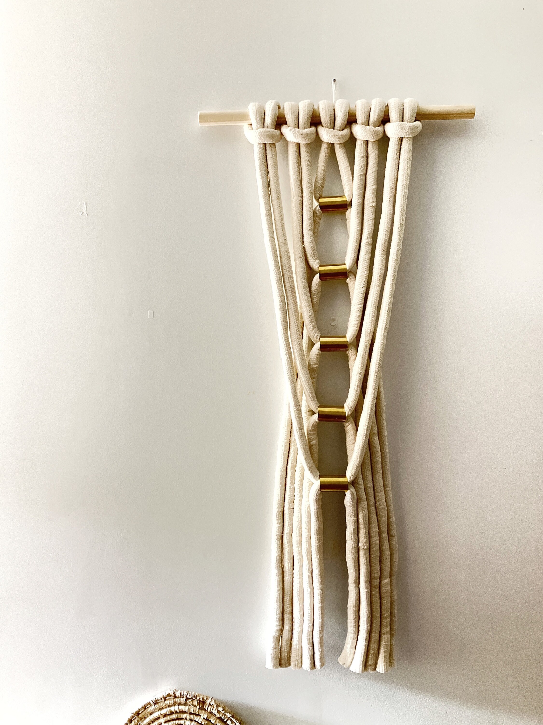 Macrame Wall Hanging| Modern Fibre Tapestry| Woven Wall Art| Geometric ...