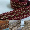 Brown Gimp Trimming2 Cm Wide Gimp Trim Fringeribbon Trim Gimp Cord ...