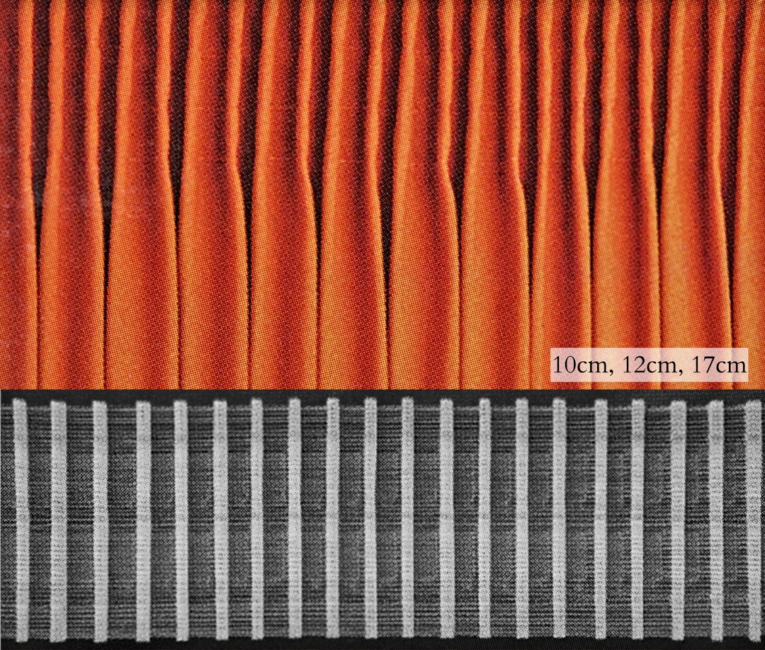 Transparent Continuous Pleated Curtains Tape| 10cm,13cm Width|pencil ...