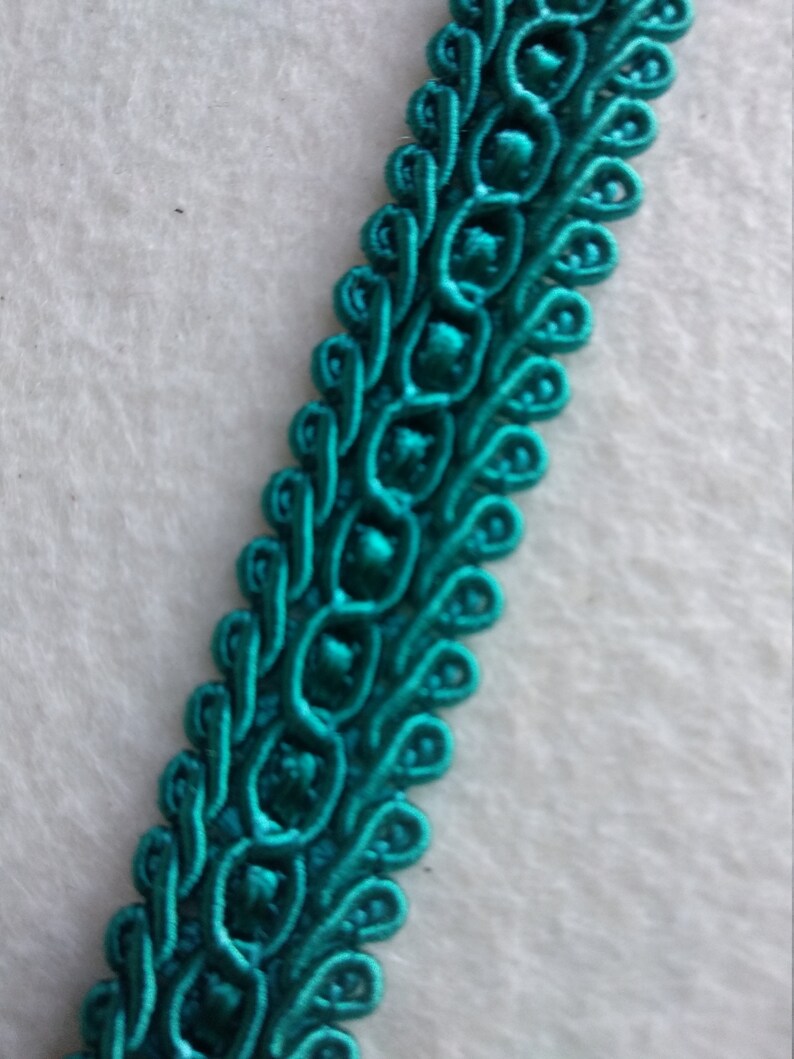 Turquoise Braid Fringe Trims1.8cm 0.71 Inches Gimp Braid - Etsy
