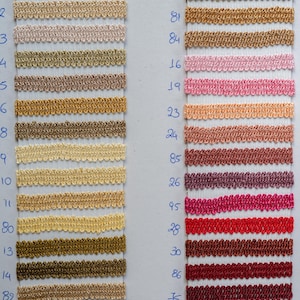 Jute Cotton Rayon Chainette Trimmings| 10cm-3.94" Long Ethnic, Boho ...