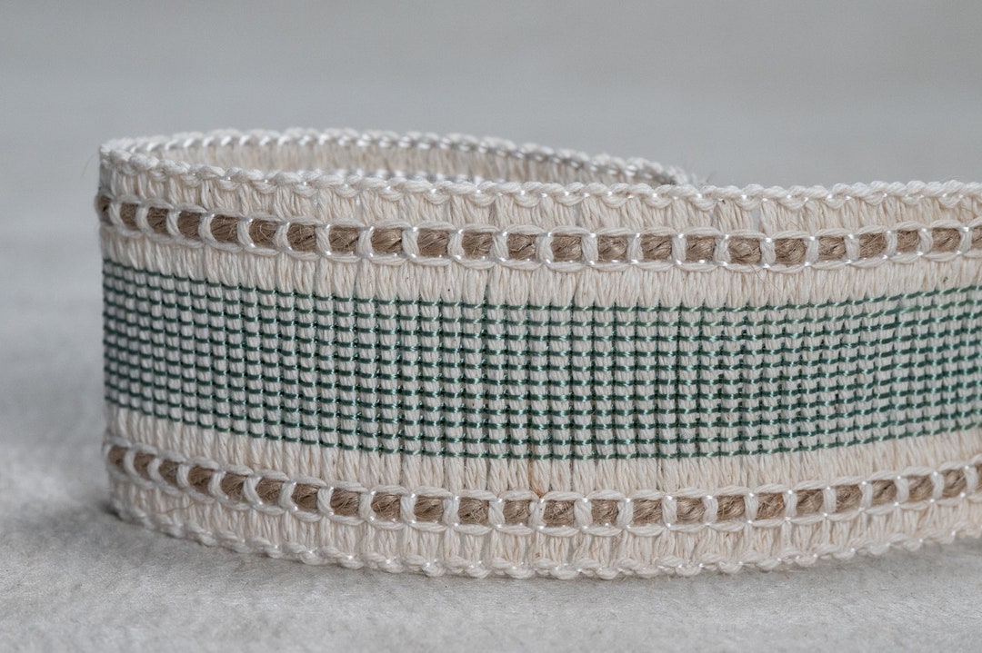 Cotton Jute Rayon Lace Trims | 4cm-1,57'' Inches/ |upholstery Braided ...