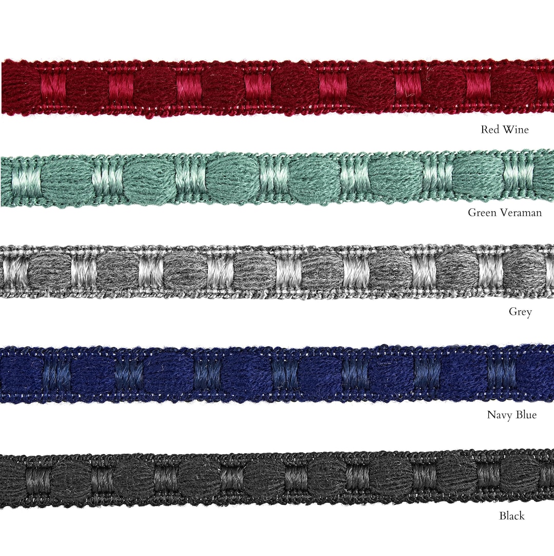 1cm-0.39" Acrylic Lace Ribbon Gimp Braid Trim for Sewing Clothes ...