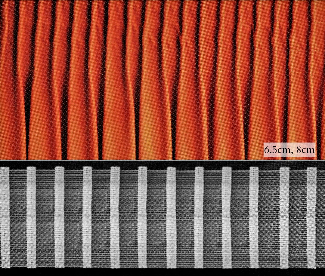 Transparent Continuous Pleated Curtains Tape|6.5cm,8cm Multi Slot Back ...