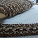 Brown Gimp Braided Trim Fringe Decoration Embellishment/3 Cm Gimped ...