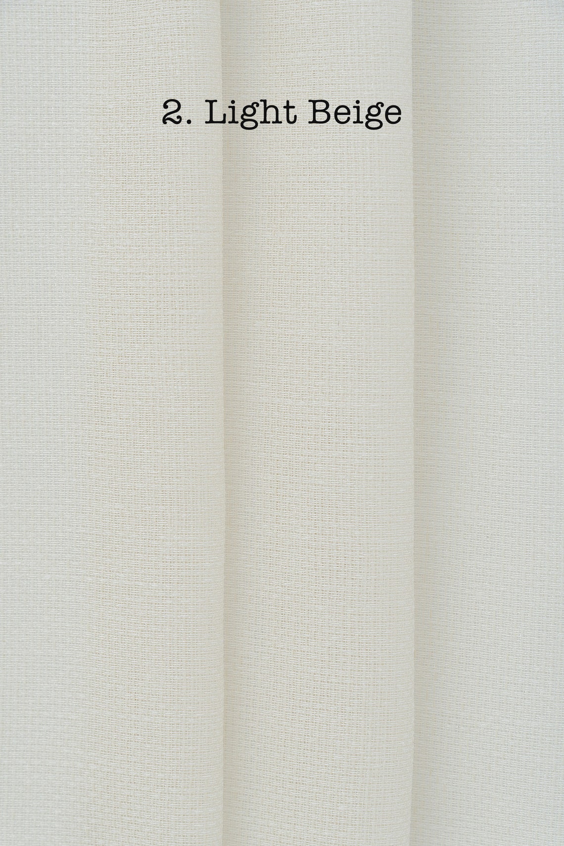 Natural Colors Curtain Fabricdouble Height 320 Cm 126 - Etsy