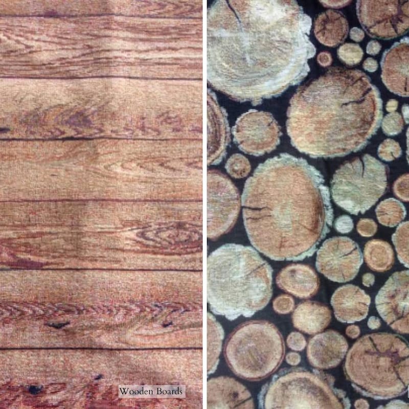 Wood Log Fabric - Etsy