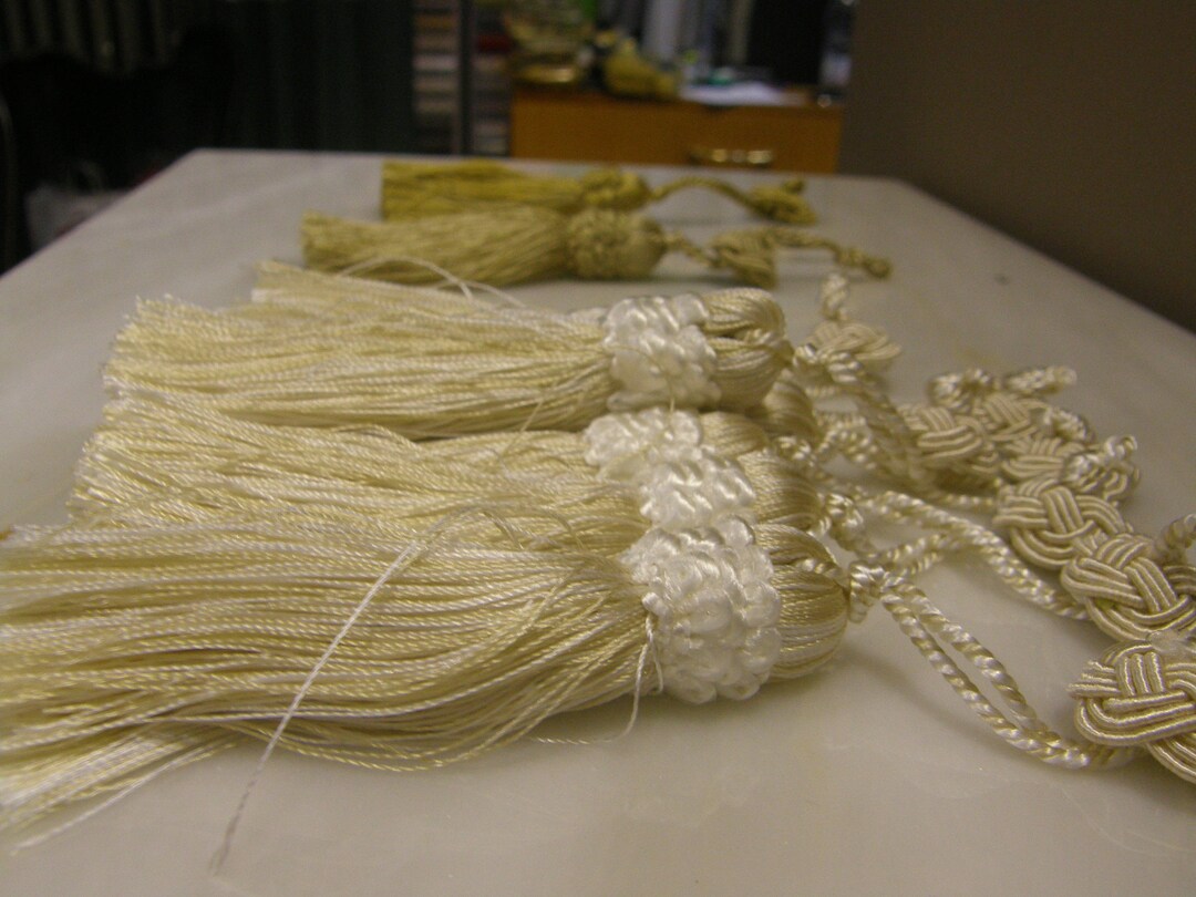 Luxury Large Tassel With Small Rosette 11cm 4.33 Inches Decorative ...