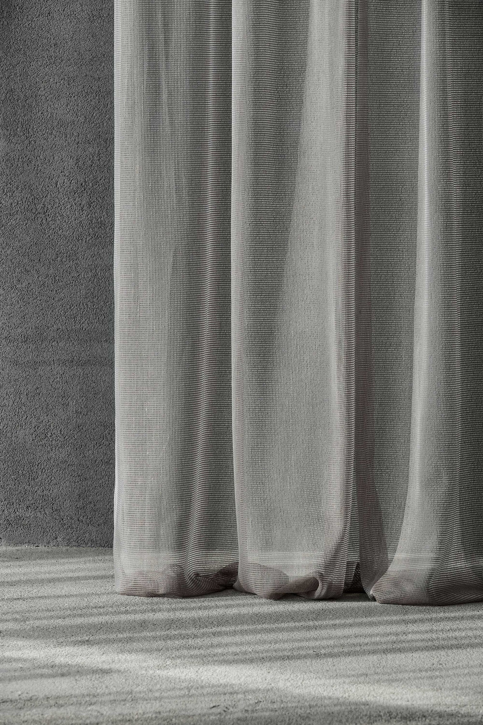 Knitted Acrylic Linen Curtain Fabricdouble Height 300cm | Etsy