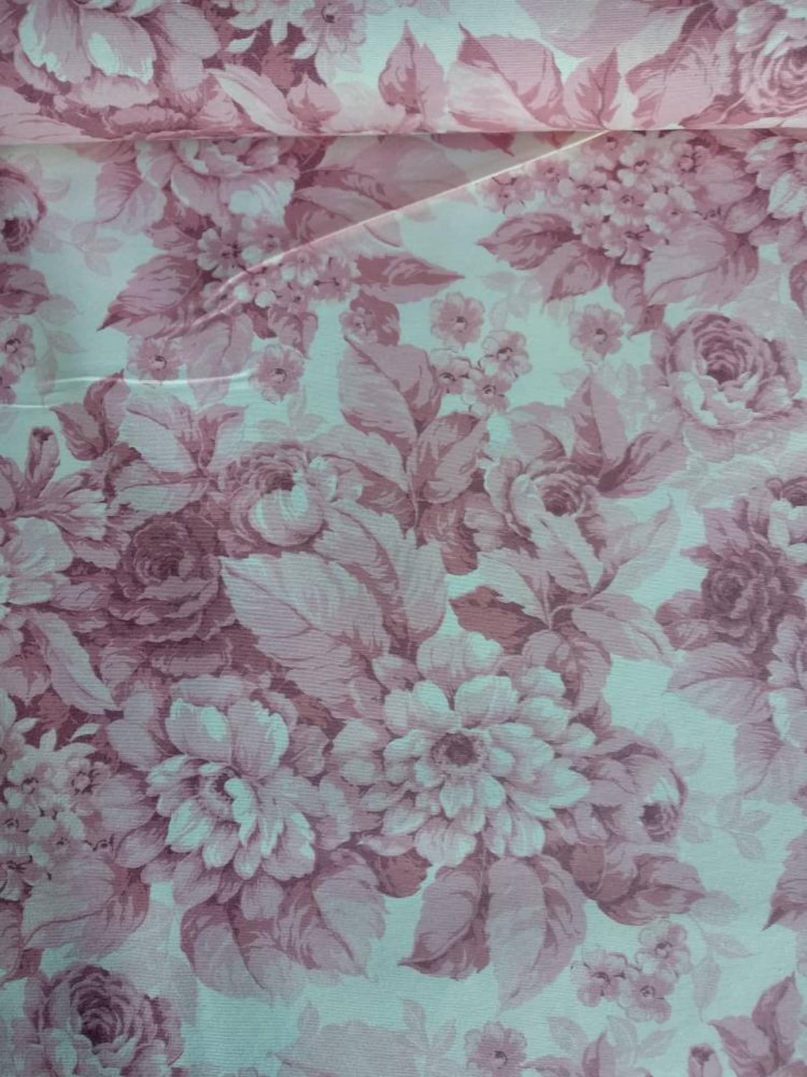 Floral Curtains and Light Upholstery Fabricfabric - Etsy