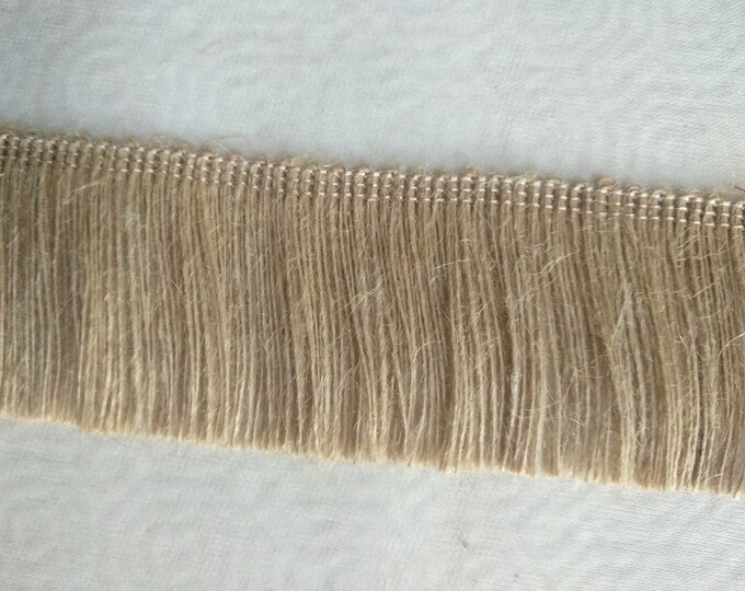 Jute Tassel Fringe Trim 12 Cm 4.72 Inches Tassel Fringe - Etsy