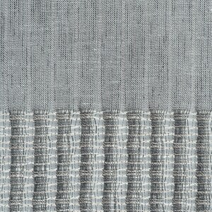Two Tone Stripes Thin Curtain Panel-semi-transparent /5 Colors Curtain ...